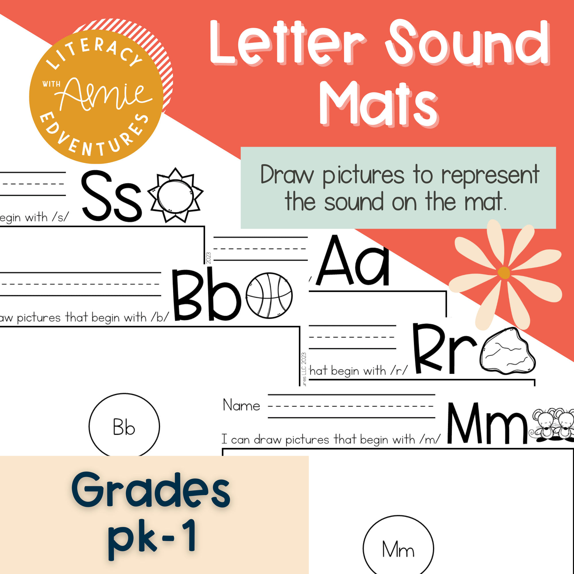 letter sound intervention articulation cards — Literacy Edventures