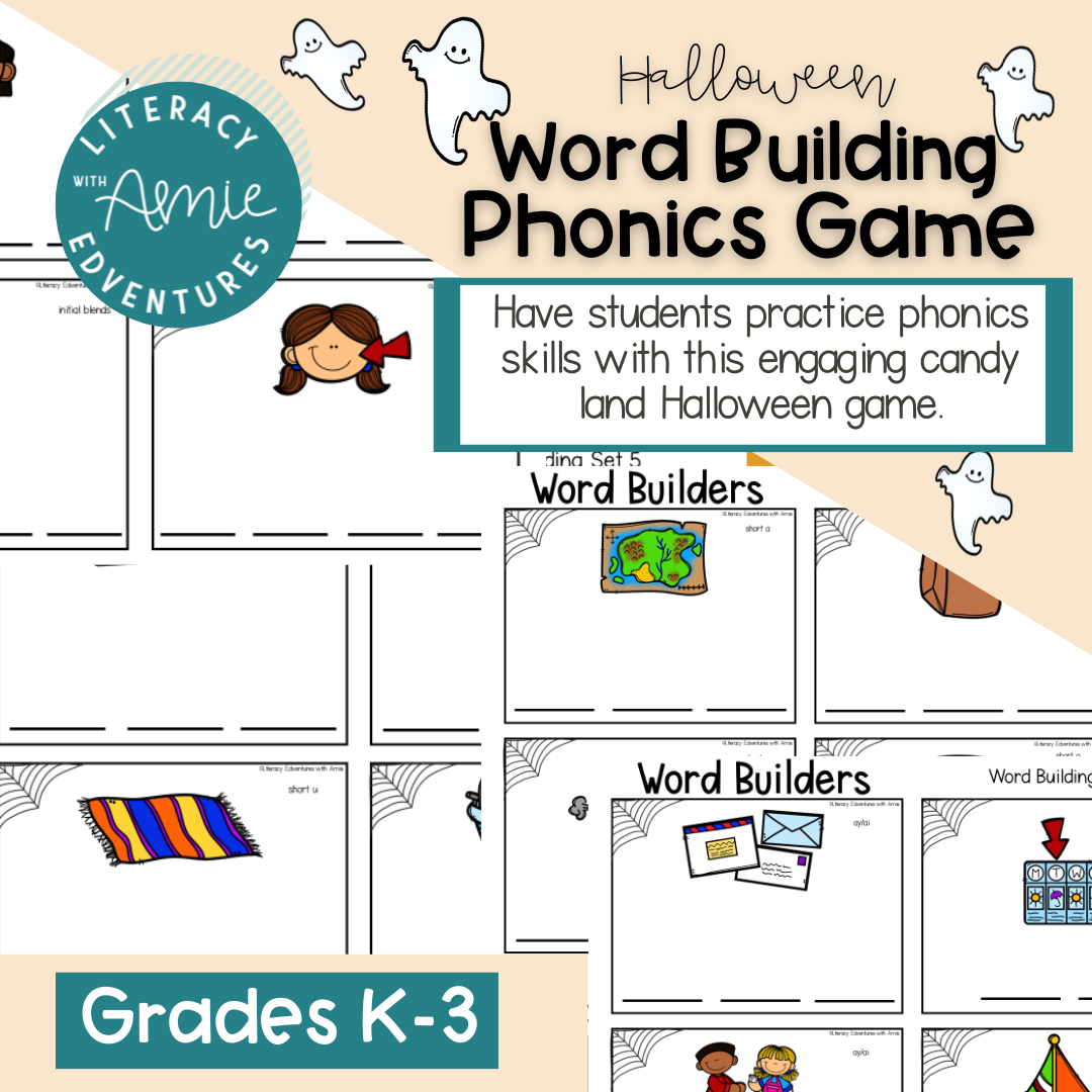 Halloween Word Builders — Literacy Edventures