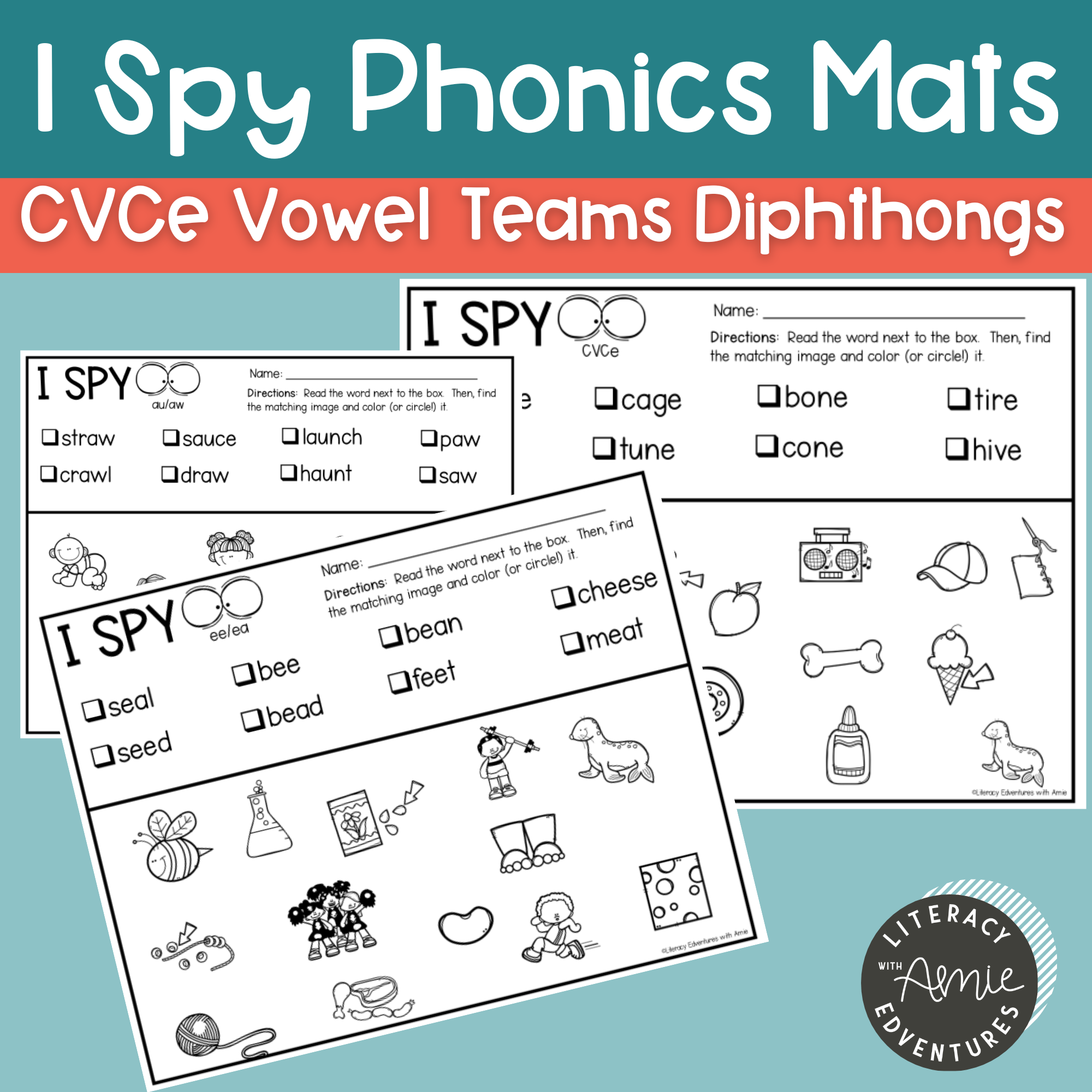 I Spy Phonics Mats — Literacy Edventures