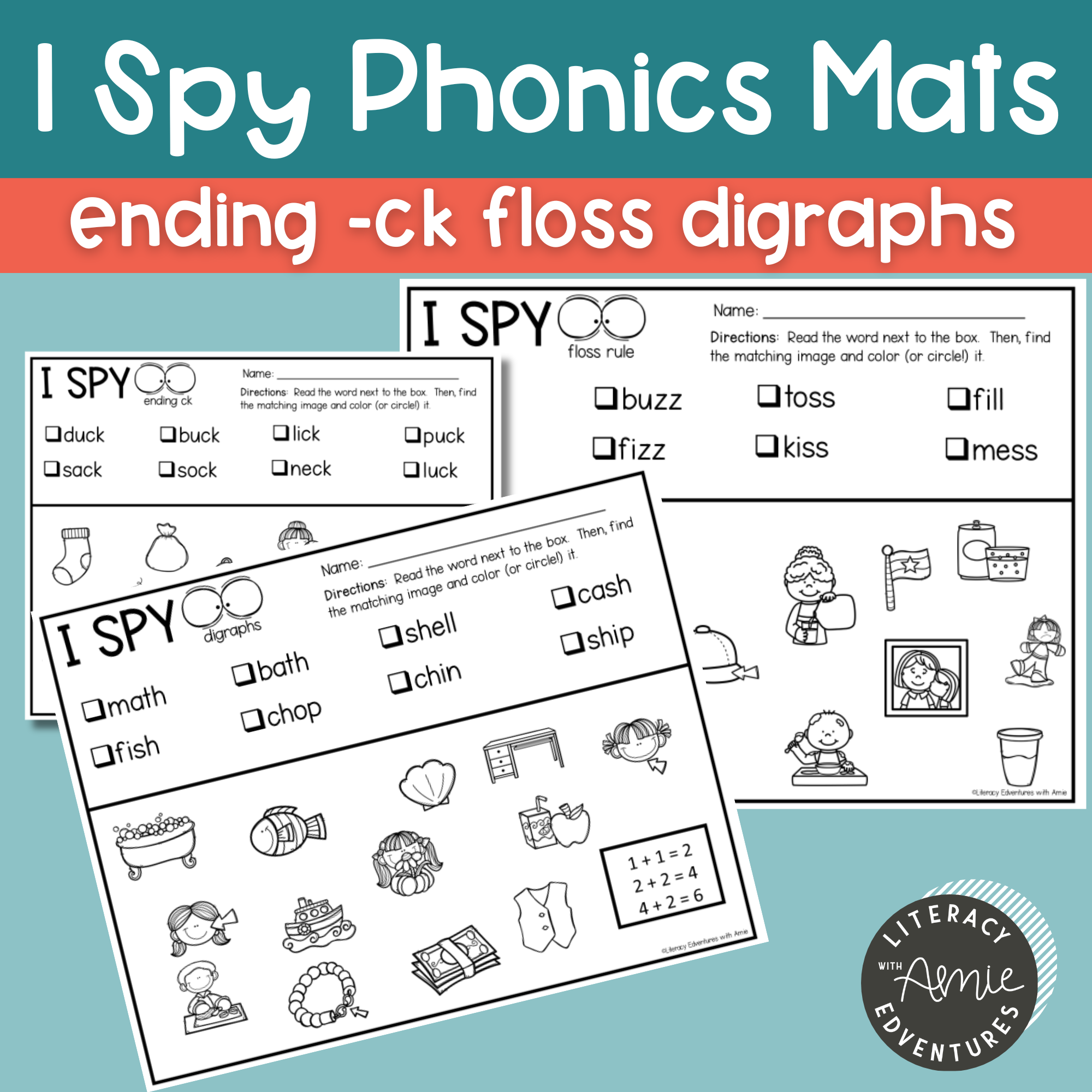 I Spy Phonics Mats — Literacy Edventures