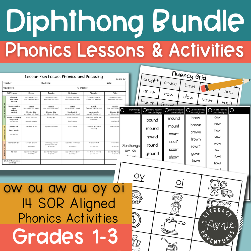 Diphthongs-Phonics-Lessons — Literacy Edventures