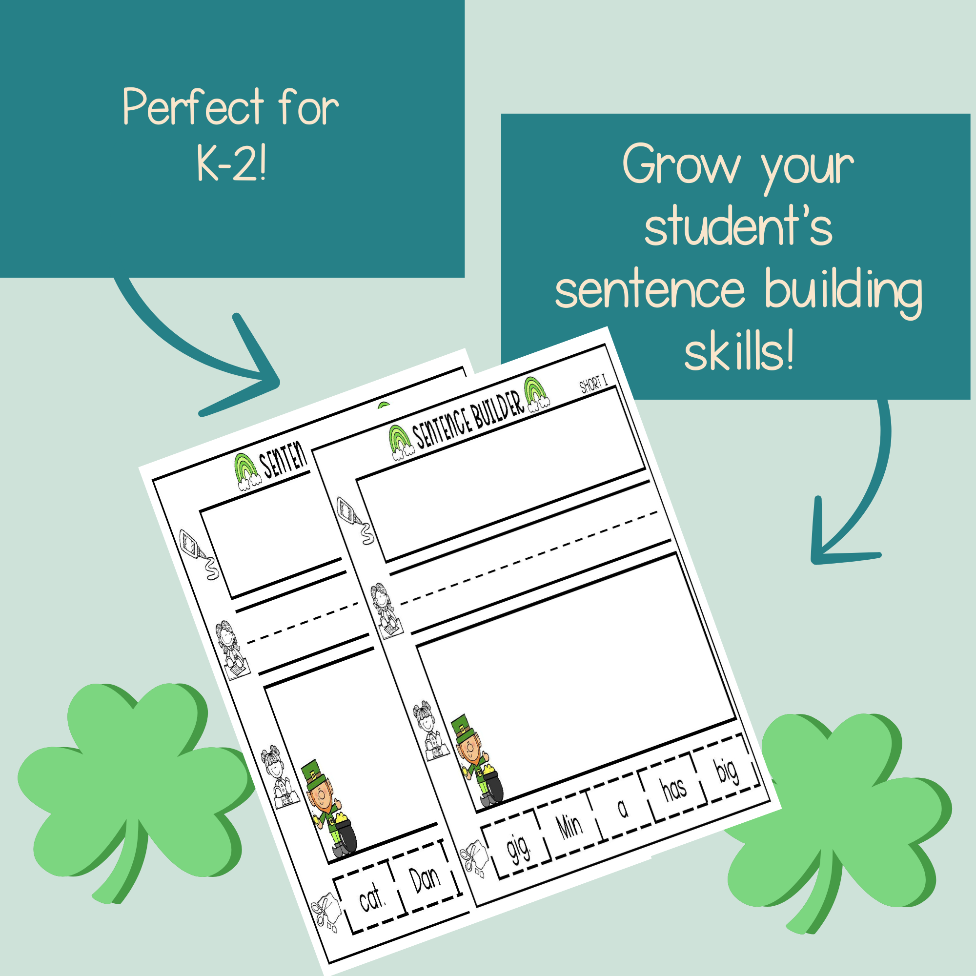 March Sentence Builder — Literacy Edventures