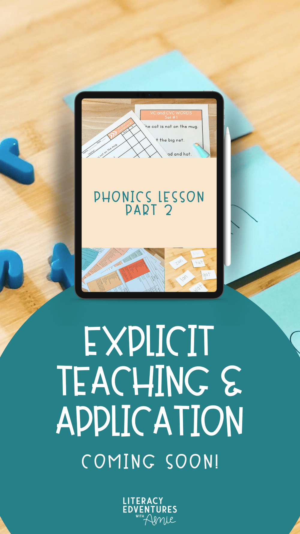 Phonics Lesson Part One — Literacy Edventures