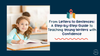 From Letters to Sentences: A Step-by-Step Guide to Teaching Young ...