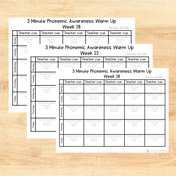 Structured Phonics Lesson: Part 1 — Literacy Edventures