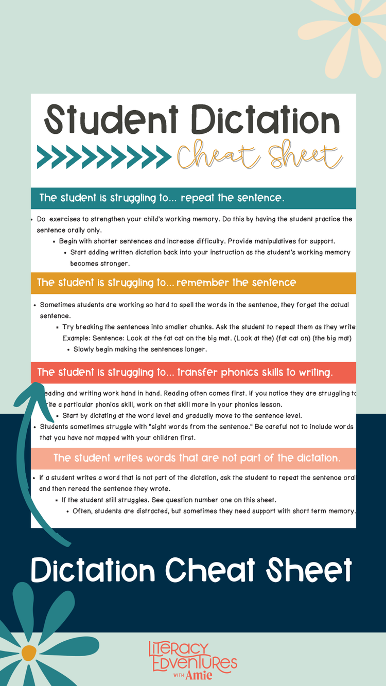 Putting Dictation into Practice — Literacy Edventures