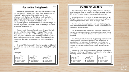 How to Build Fluency with Decodable Texts in K–2 — Literacy Edventures