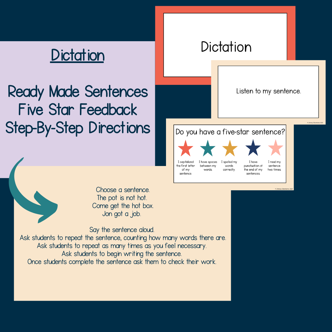 Dictation Bundle — Literacy Edventures