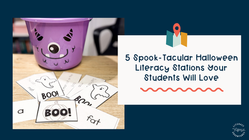 5 Spook-Tacular Halloween Literacy Stations Your Students Will Love ...