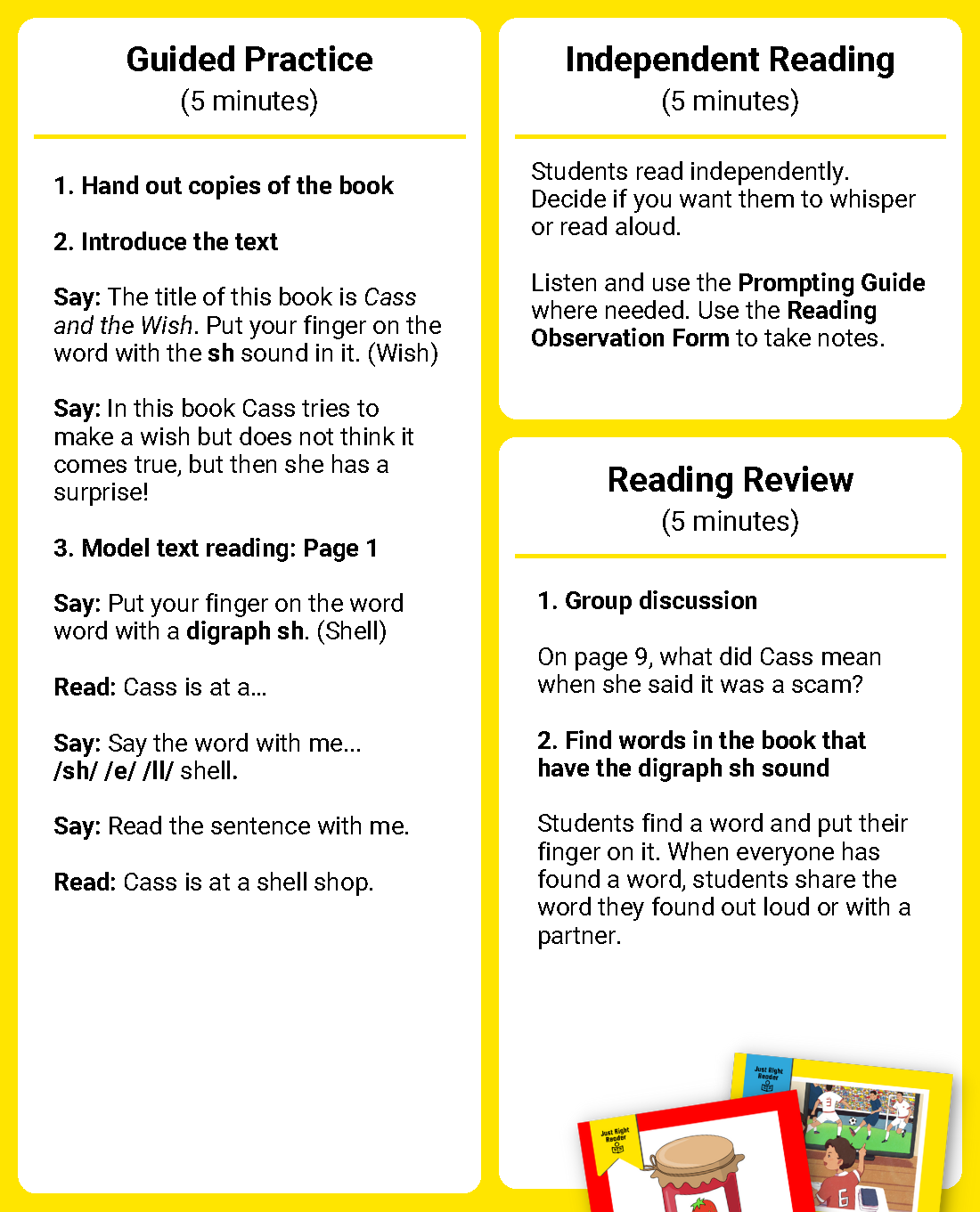 Just Right Reader Lesson in Action — Literacy Edventures
