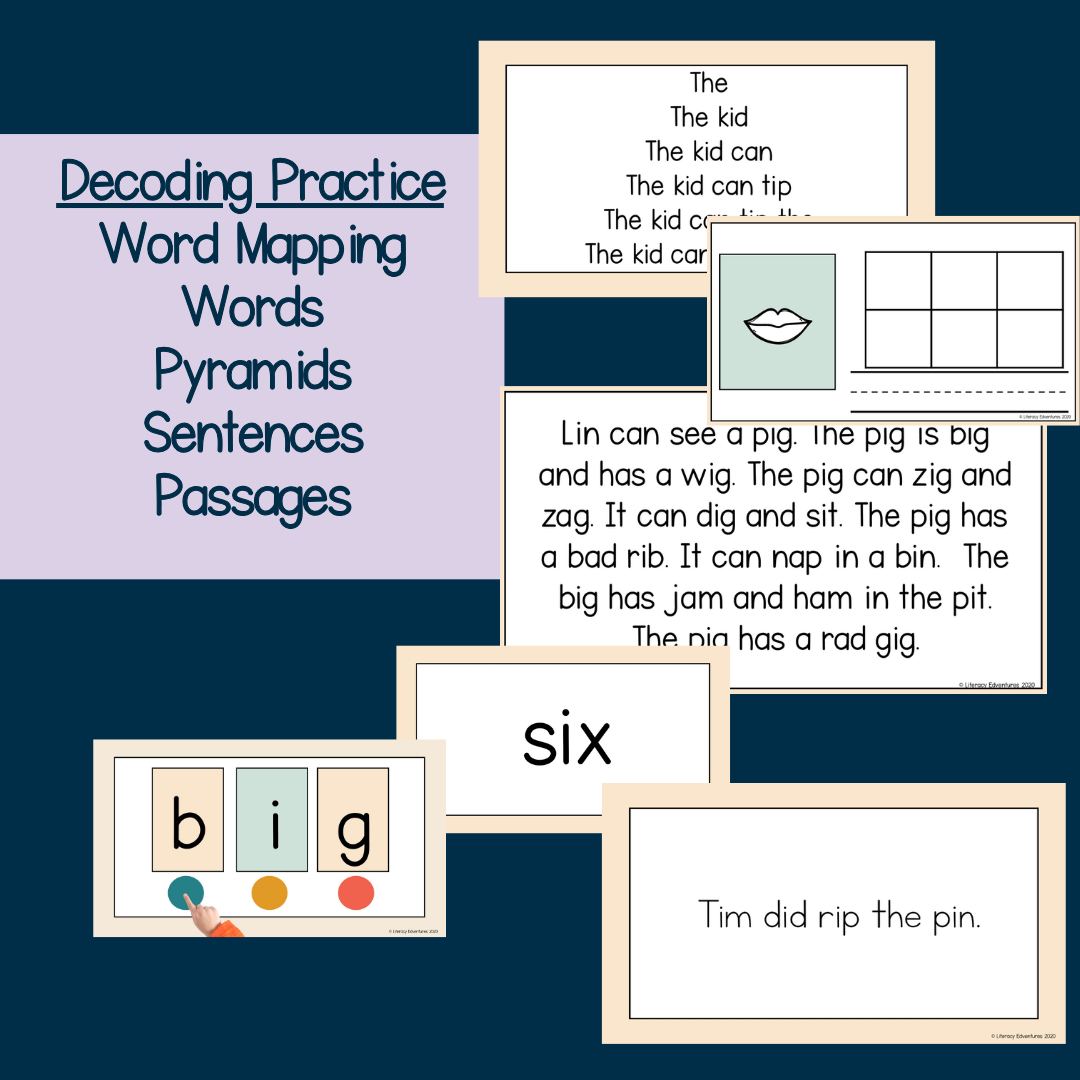 Decodable Practice for Grades K-2: Explicit and Systematic Phonics ...