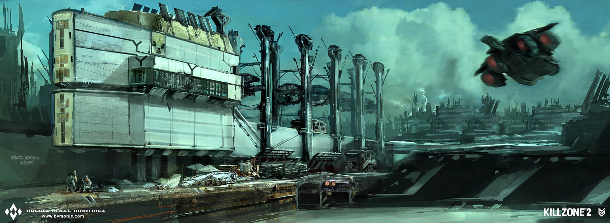 Killzone Shadow Fall Concept Art