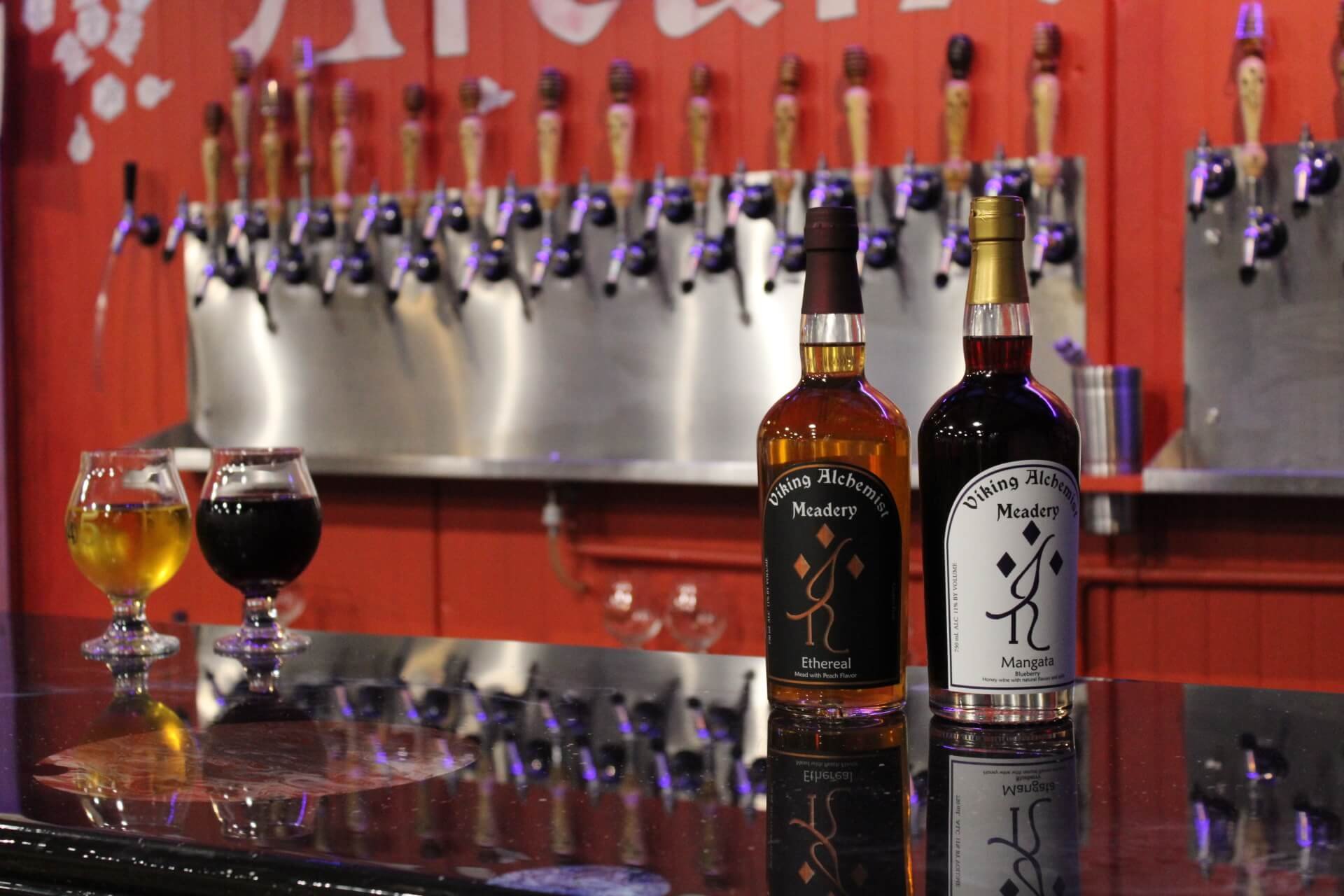 Visit the Smyrna tap room — Viking Alchemist Meadery
