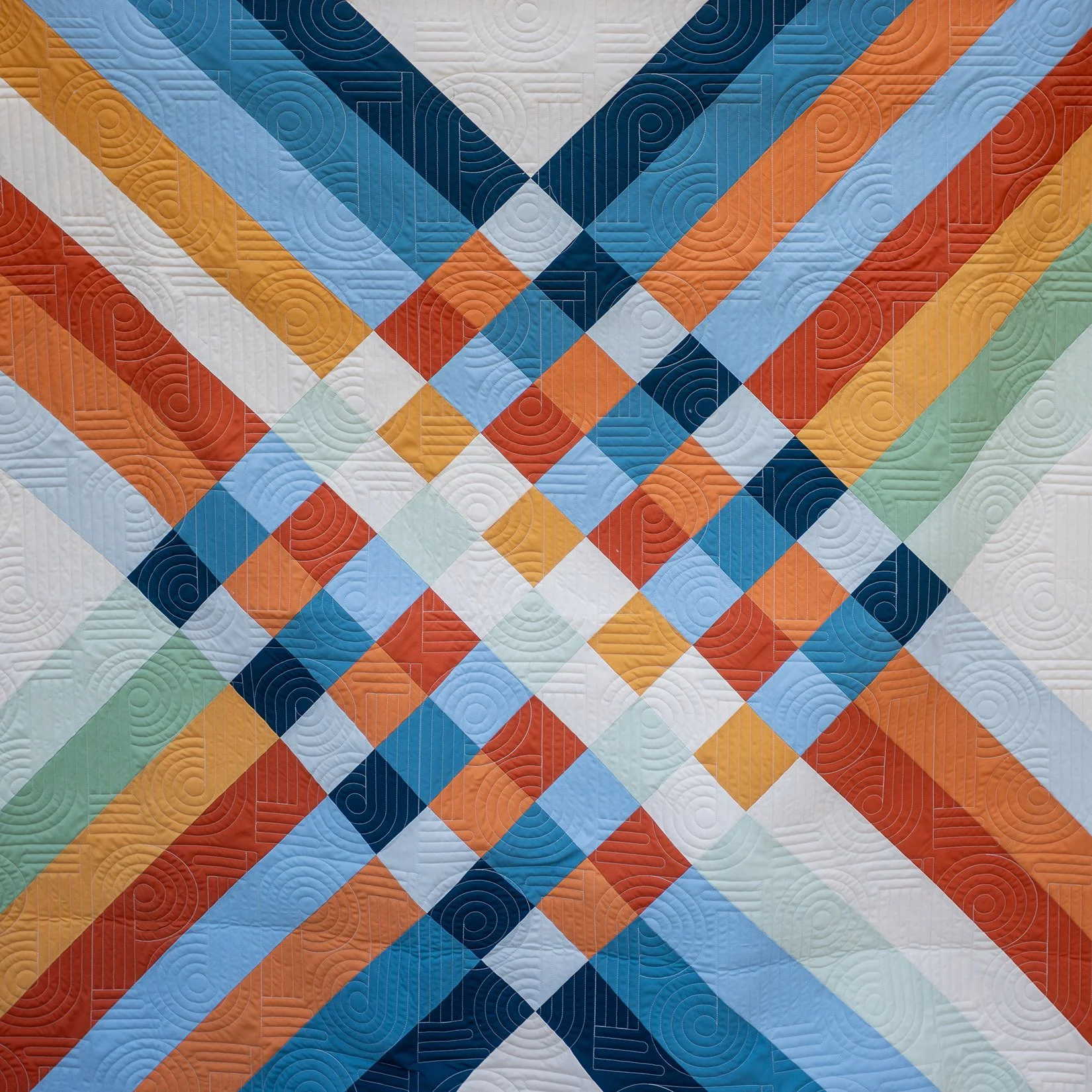 Retro Wall — Trace Creek Quilting