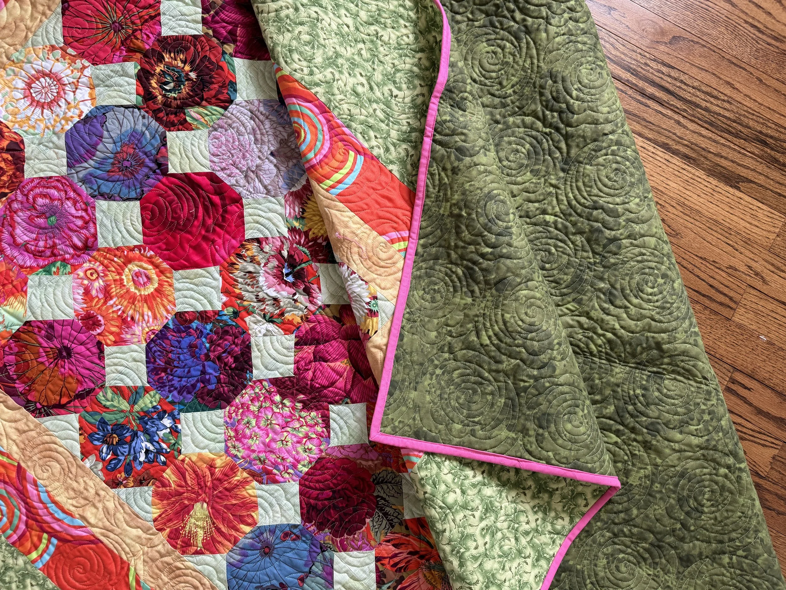Cabbage Rose — Trace Creek Quilting