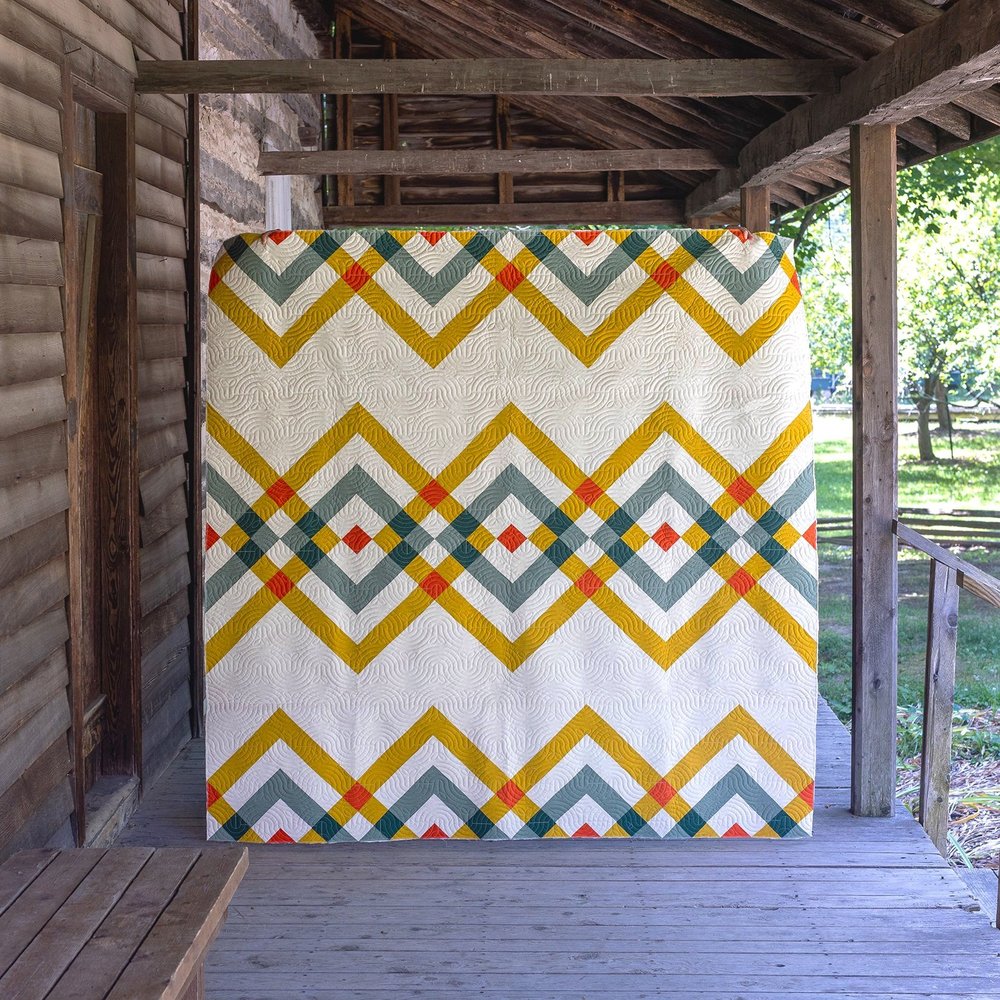 Happy Camper, Modern Moon — Trace Creek Quilting