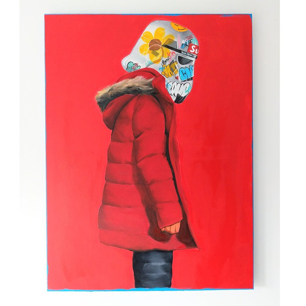 RED TROOPING HOOD — FUNNYTUMMY