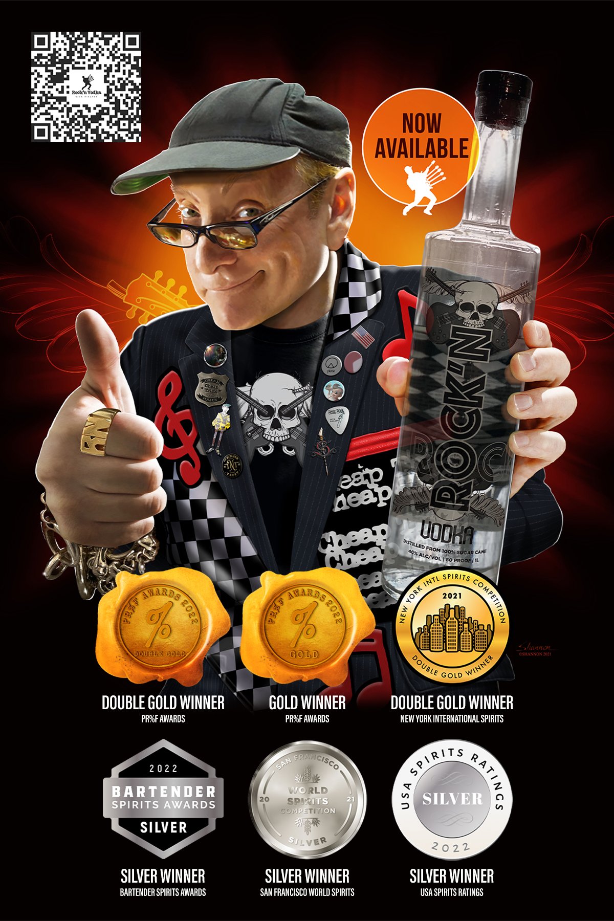 Retailer POS | ROCK'N Vodka