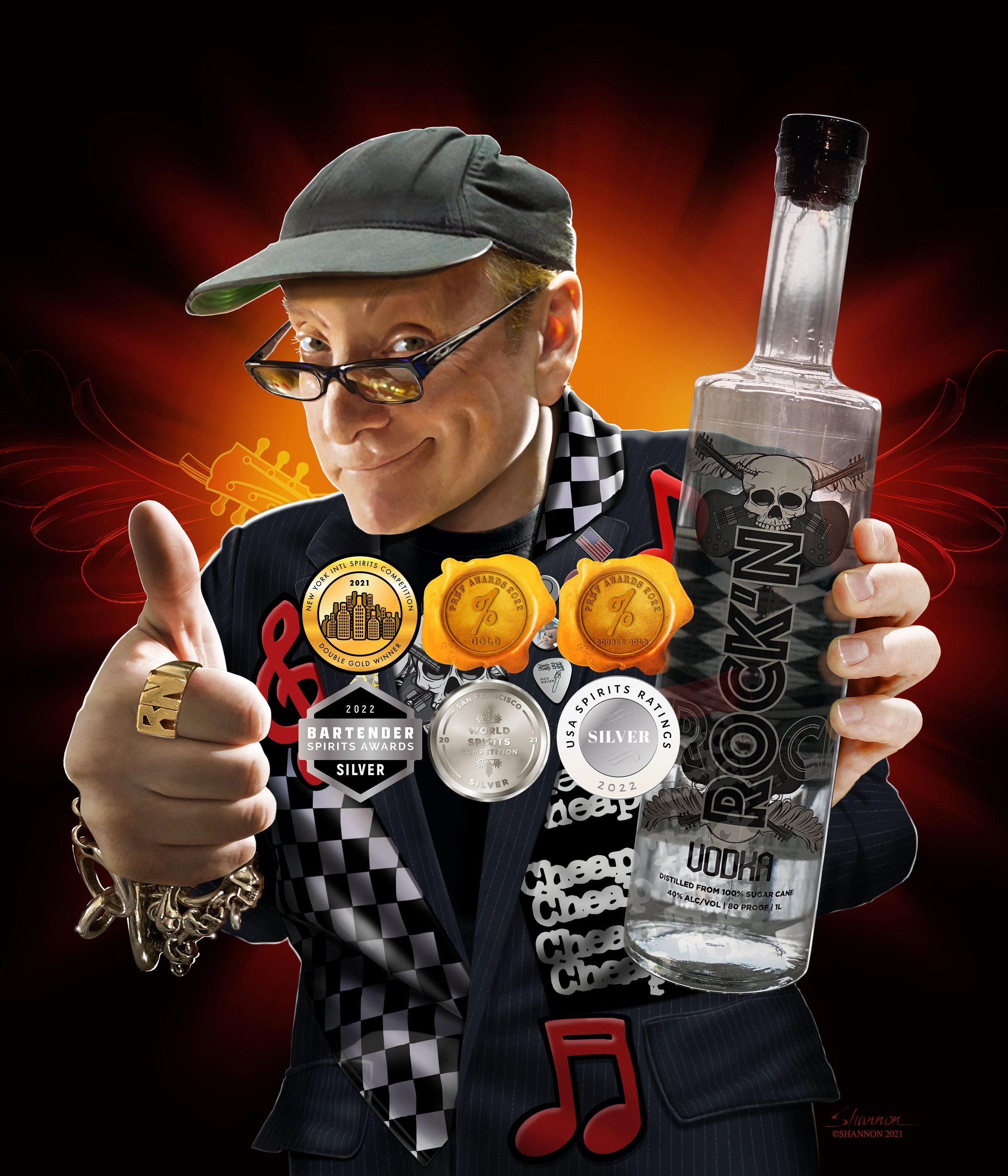 Home | Sugarcane Vodka | ROCK'N Vodka