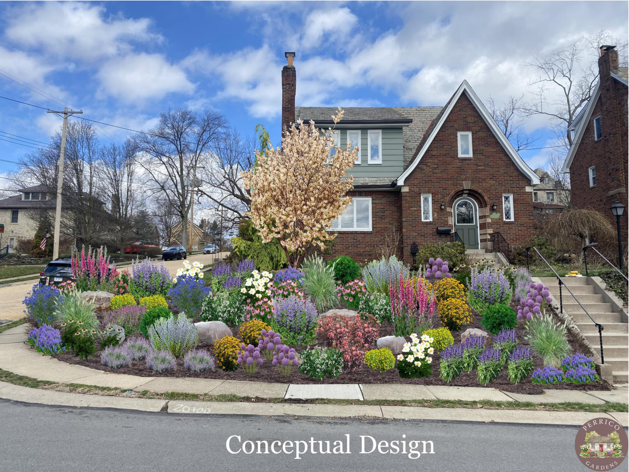 Hillside Cottage Garden Hillside House: Where Modern Style Meets
