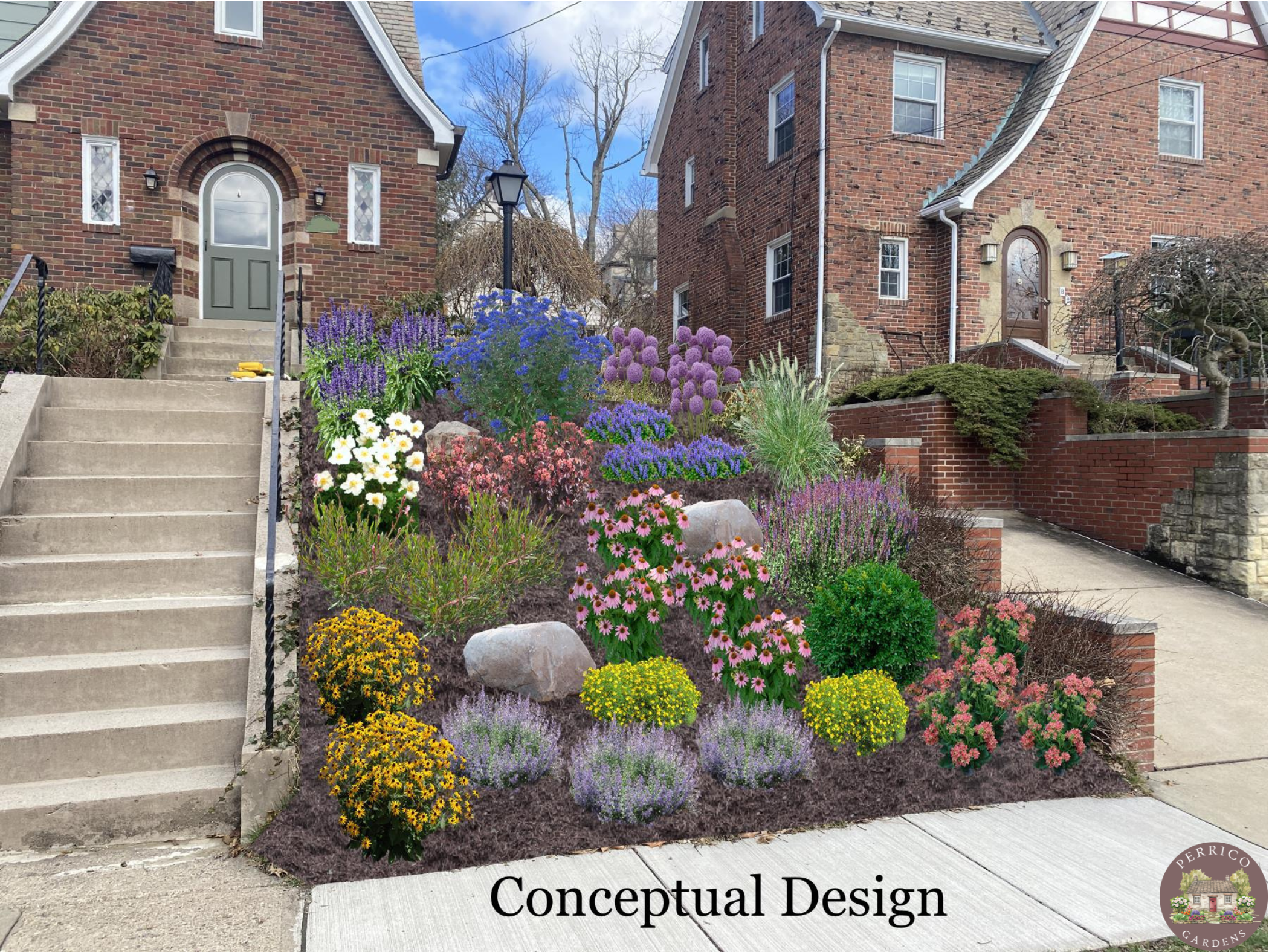 Hillside Cottage Garden Hillside House: Where Modern Style Meets