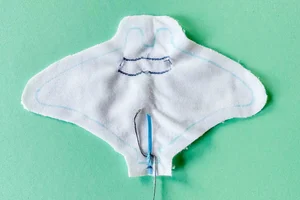 Rochen als Rechenkette für die Schultüte nähen — Kreativlerche