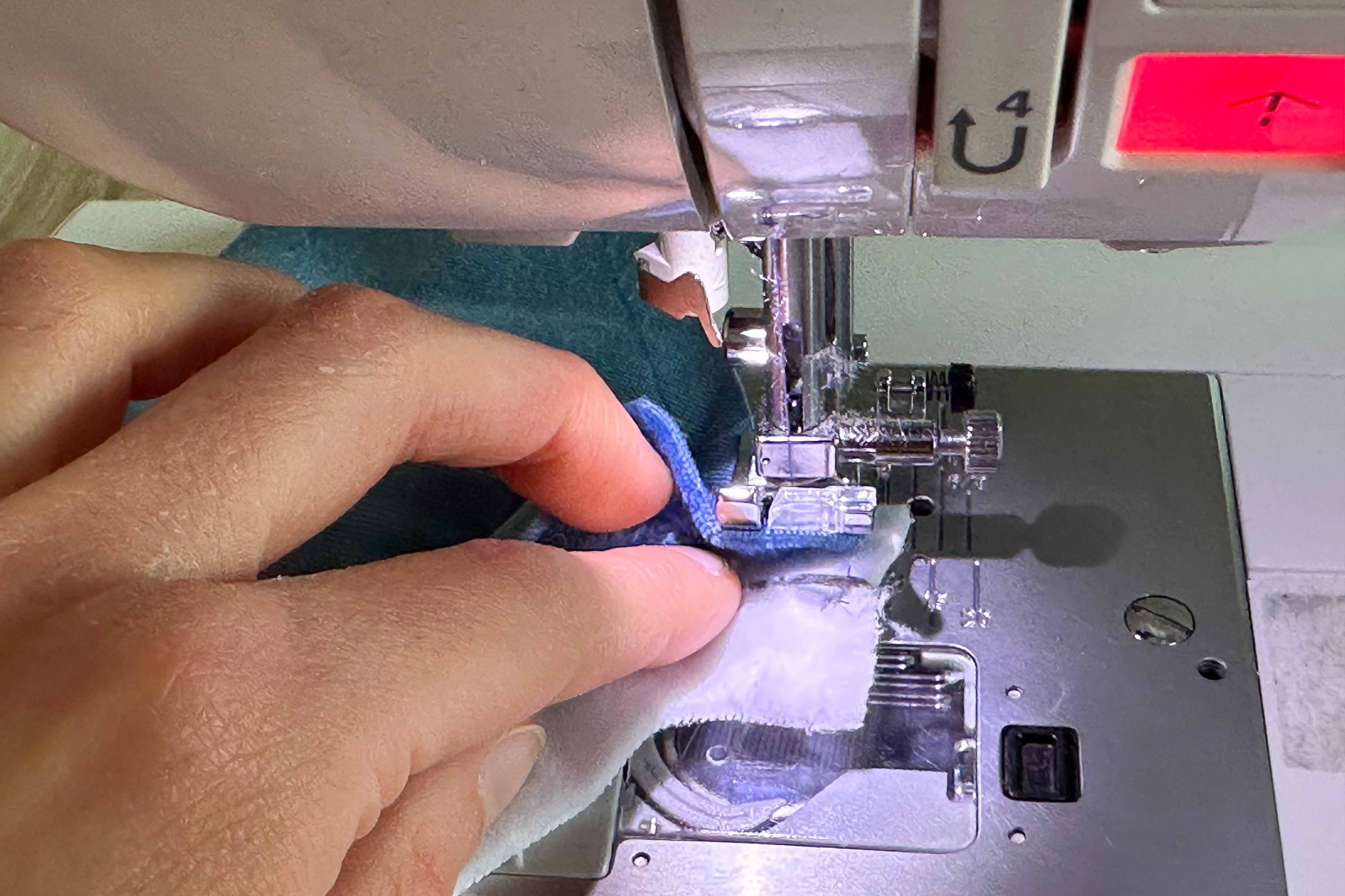 Rochen als Rechenkette für die Schultüte nähen — Kreativlerche