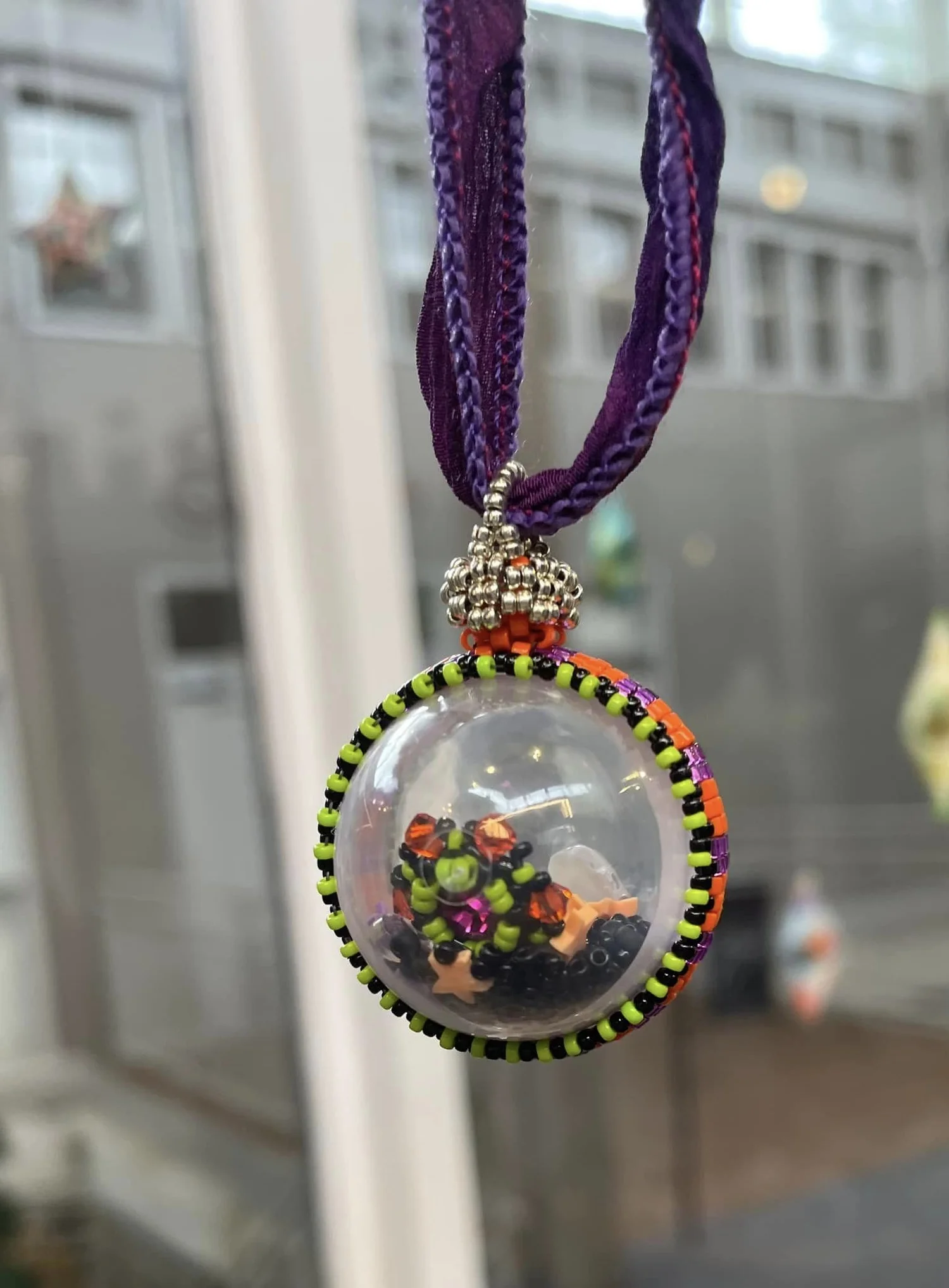 Beaded Acorn Pendants — Bead Soup