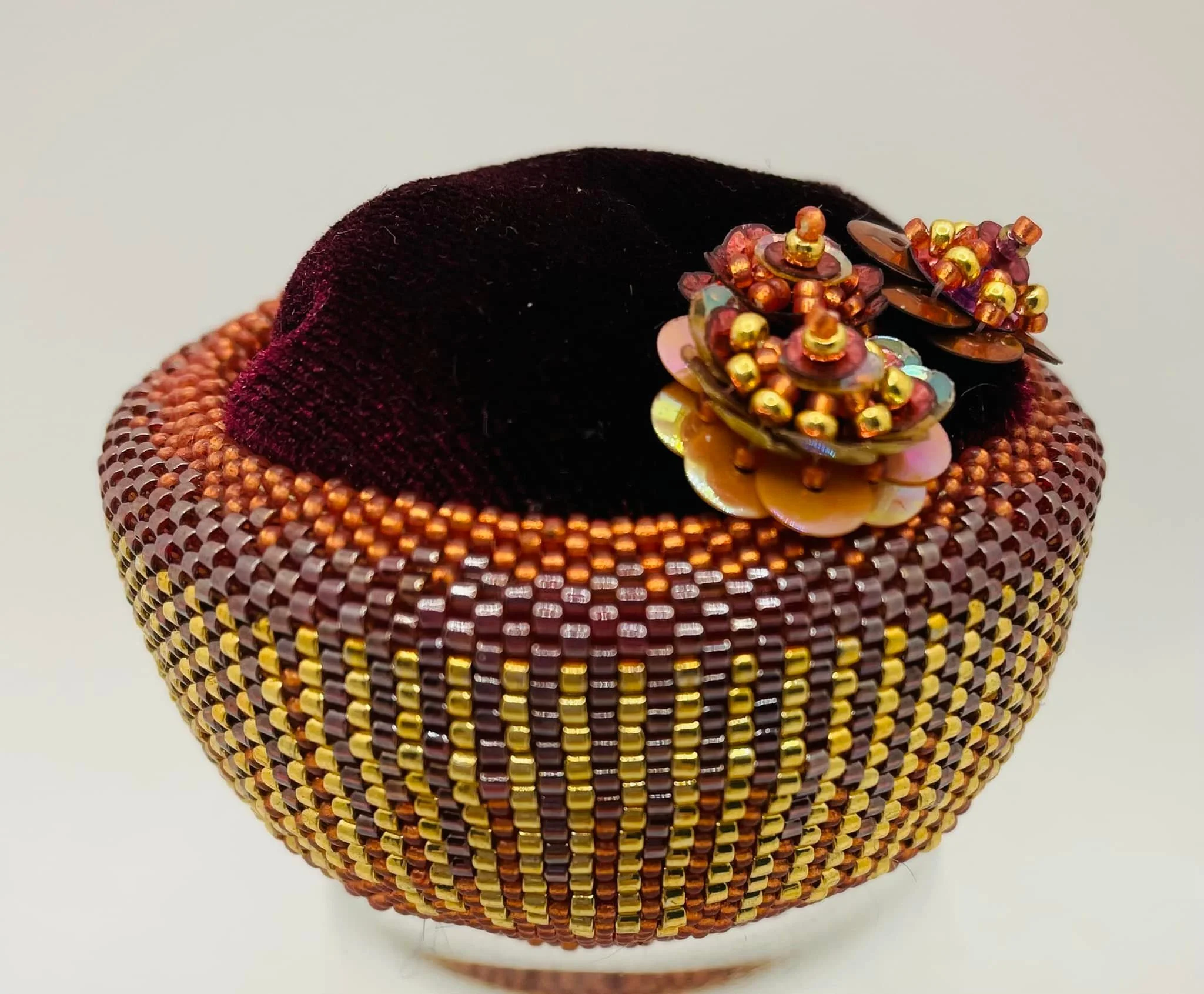 Mini Brick Stitch Hearts — Bead Soup