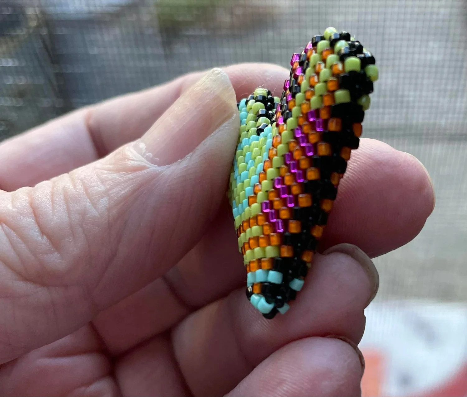 Beaded Acorn Pendants — Bead Soup