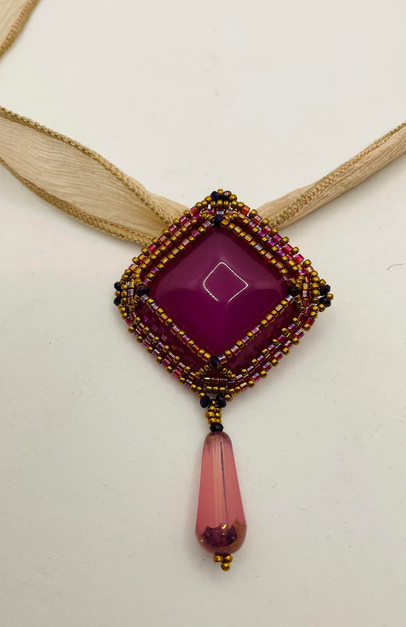 Beaded Acorn Pendants — Bead Soup