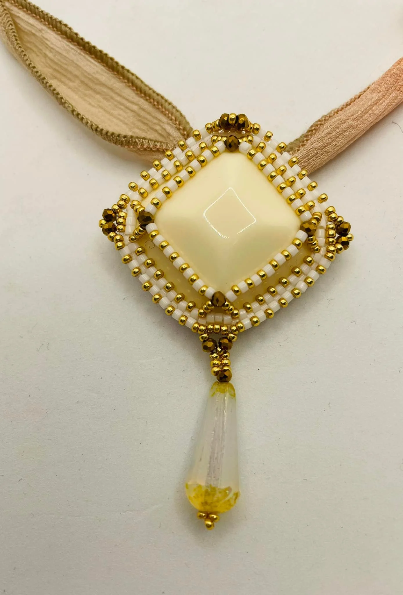 Beaded Acorn Pendants — Bead Soup