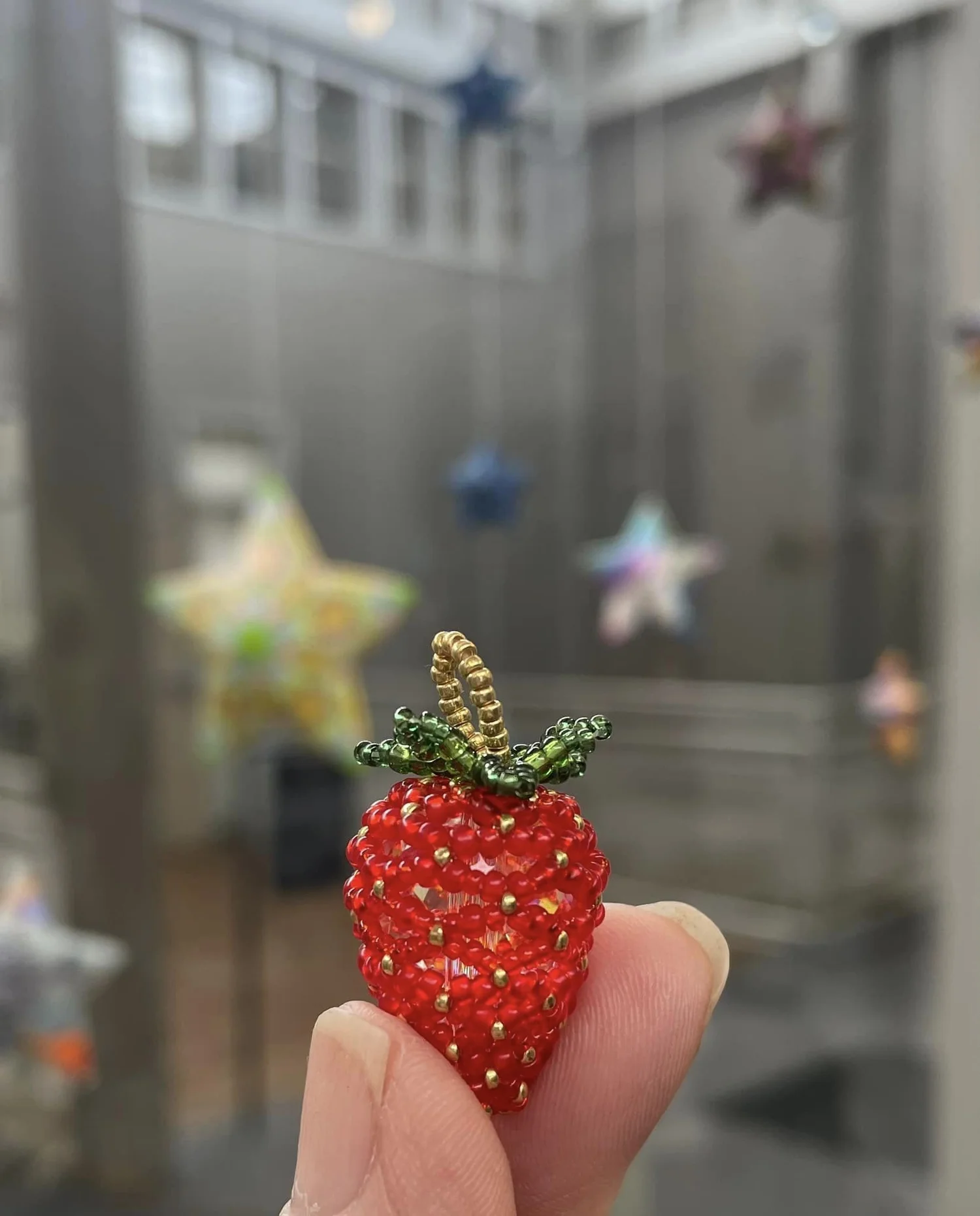 Beaded Acorn Pendants — Bead Soup