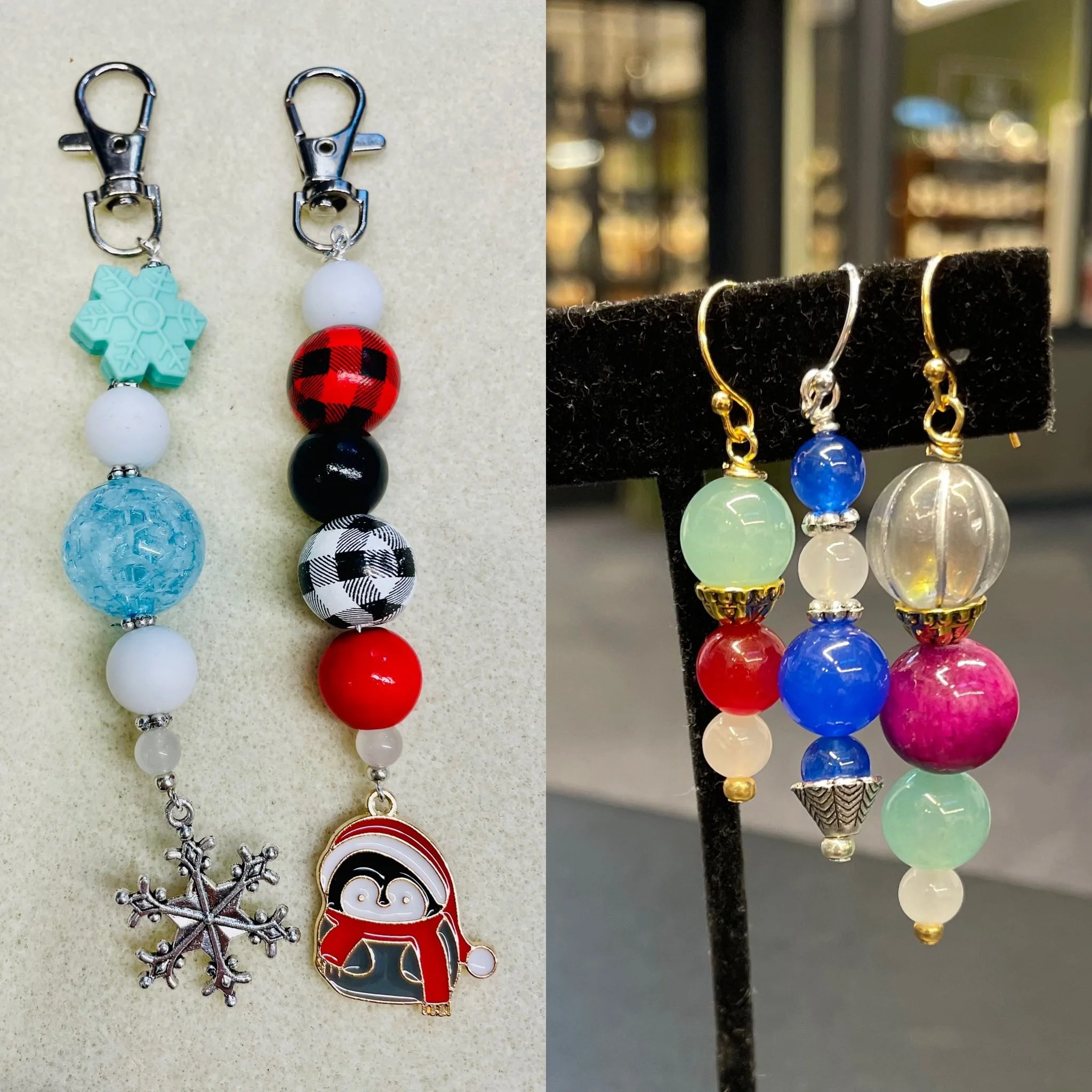 Make and Take Earrings and Key Chains Event-In Studio Only — Bead Soup