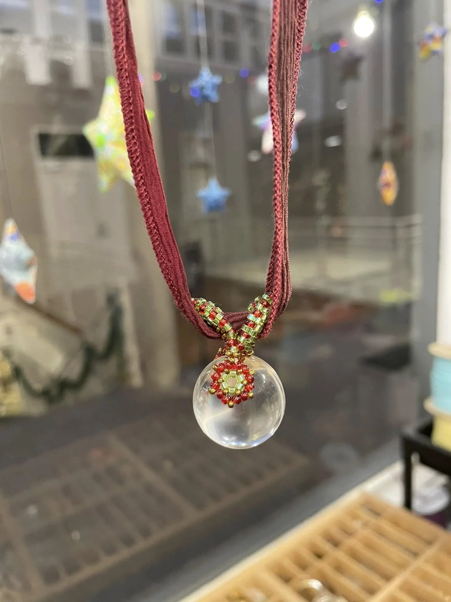 Beaded Acorn Pendants — Bead Soup