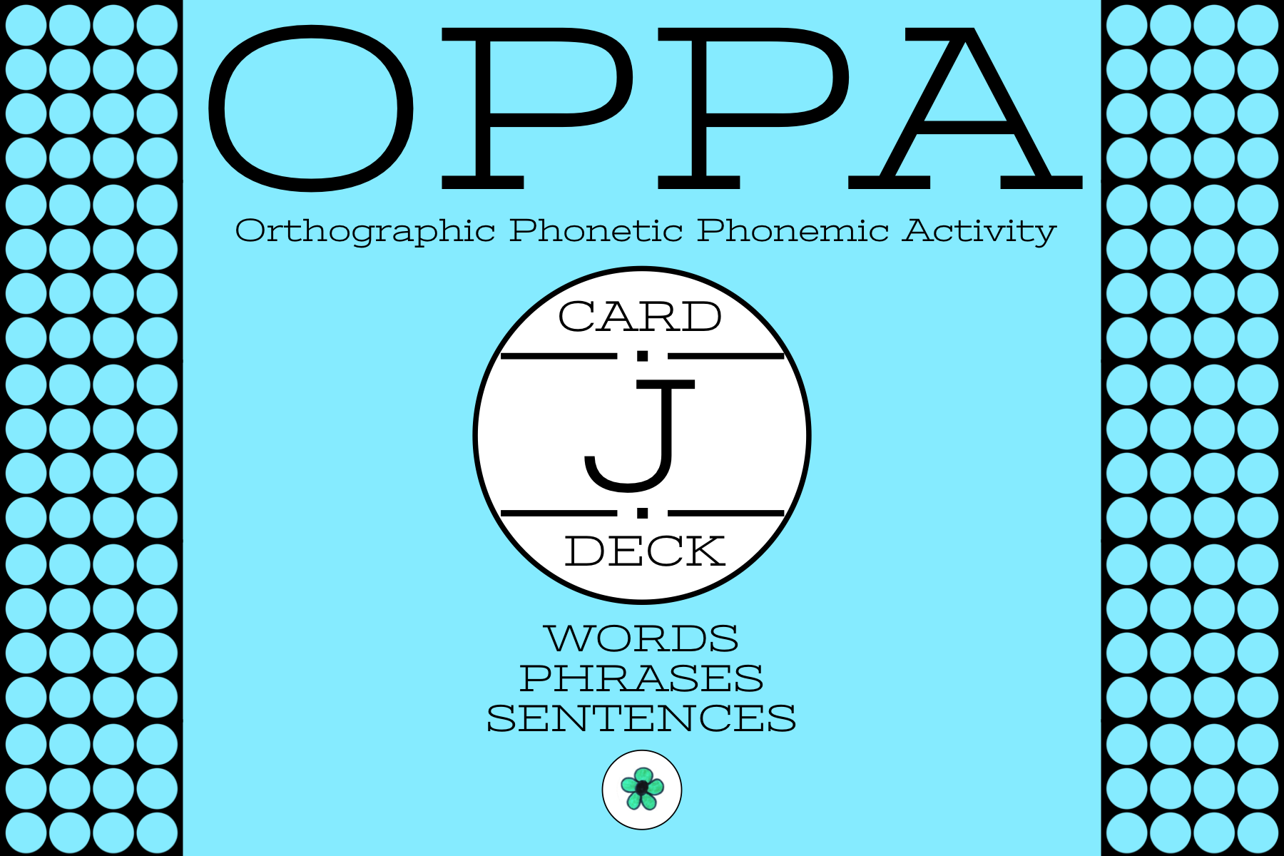 OPPA® J Card Deck-72 Cards — ZARASpeech Company