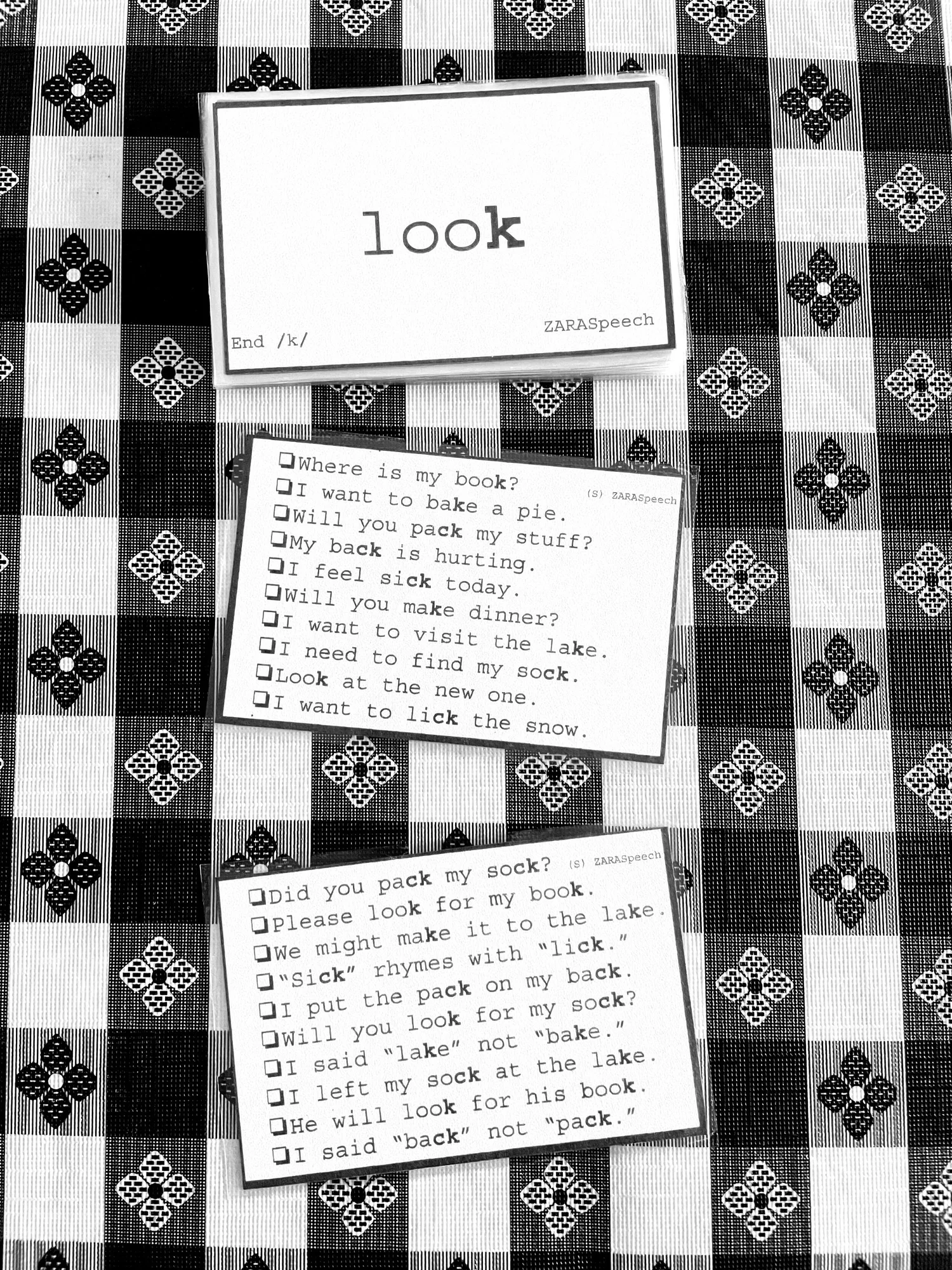 Quality SLP Apparel & Print Rich Speech Therapy