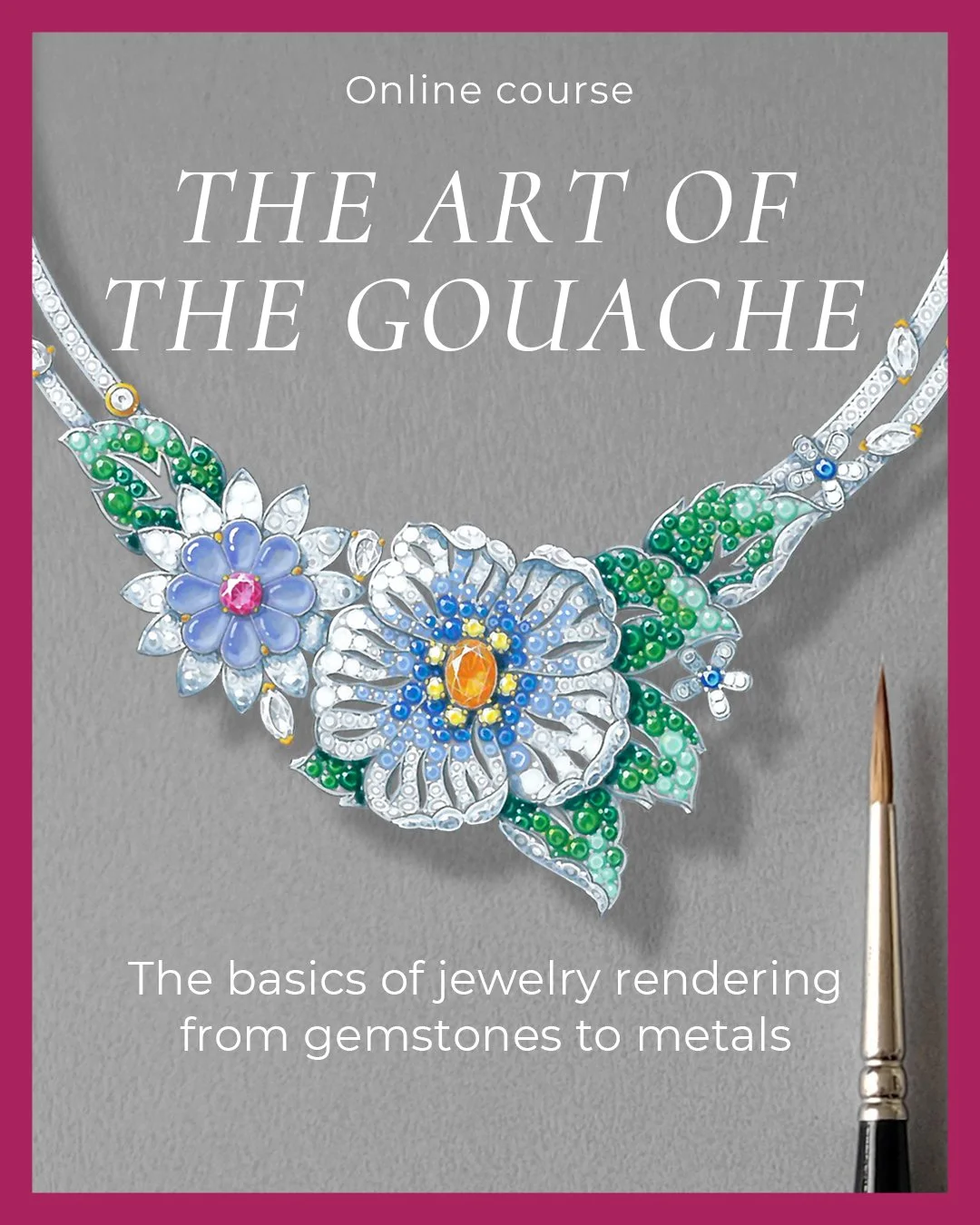 Gouache Jewelry Design Courses | Expert Techniques Revealed