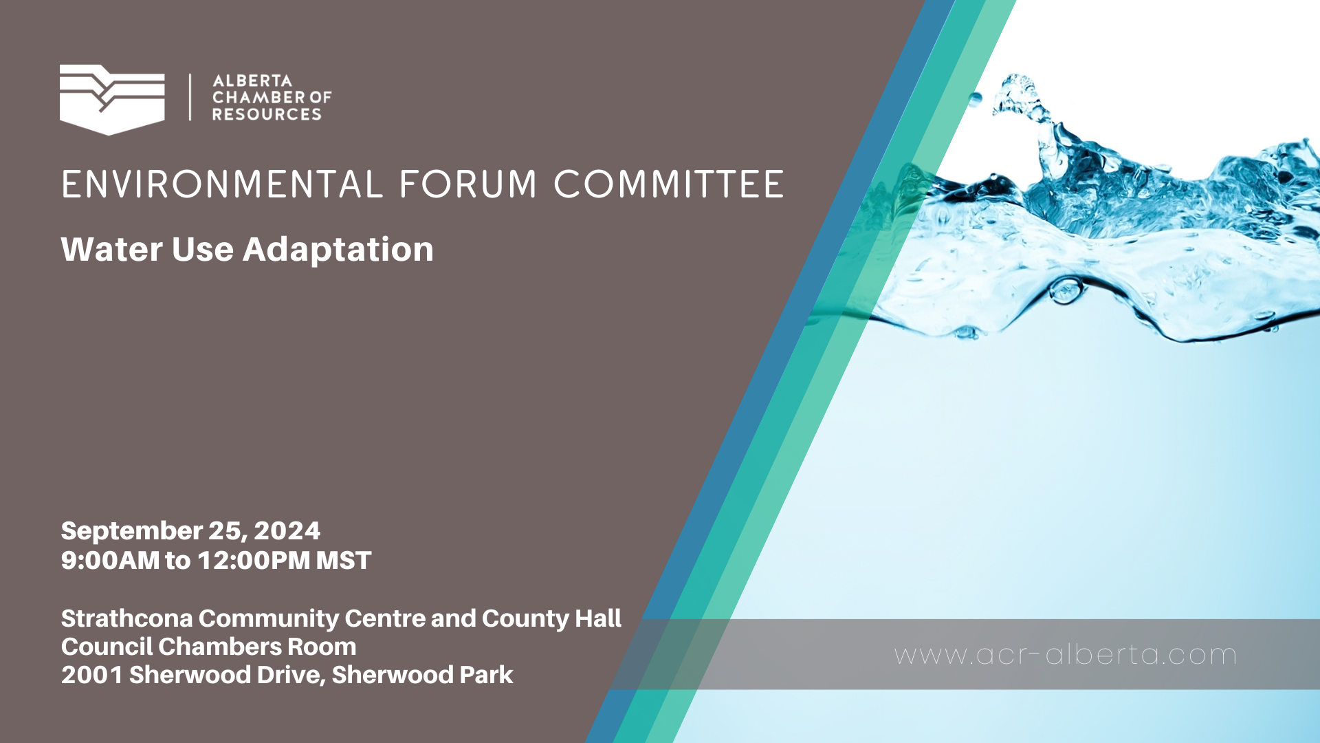 Event Calendar — Alberta Chamber of Resources