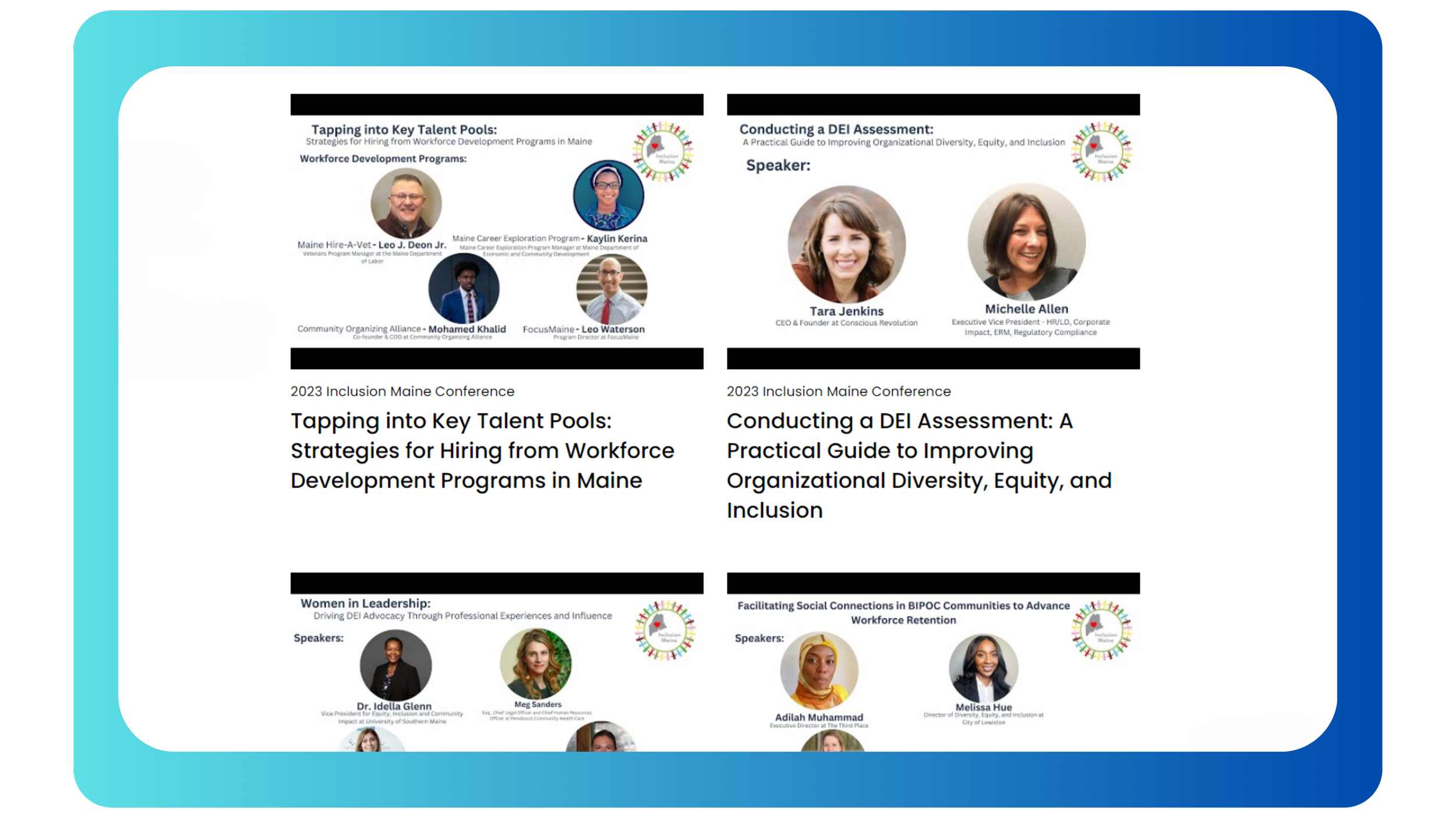 Education & Community Center — Inclusion Maine