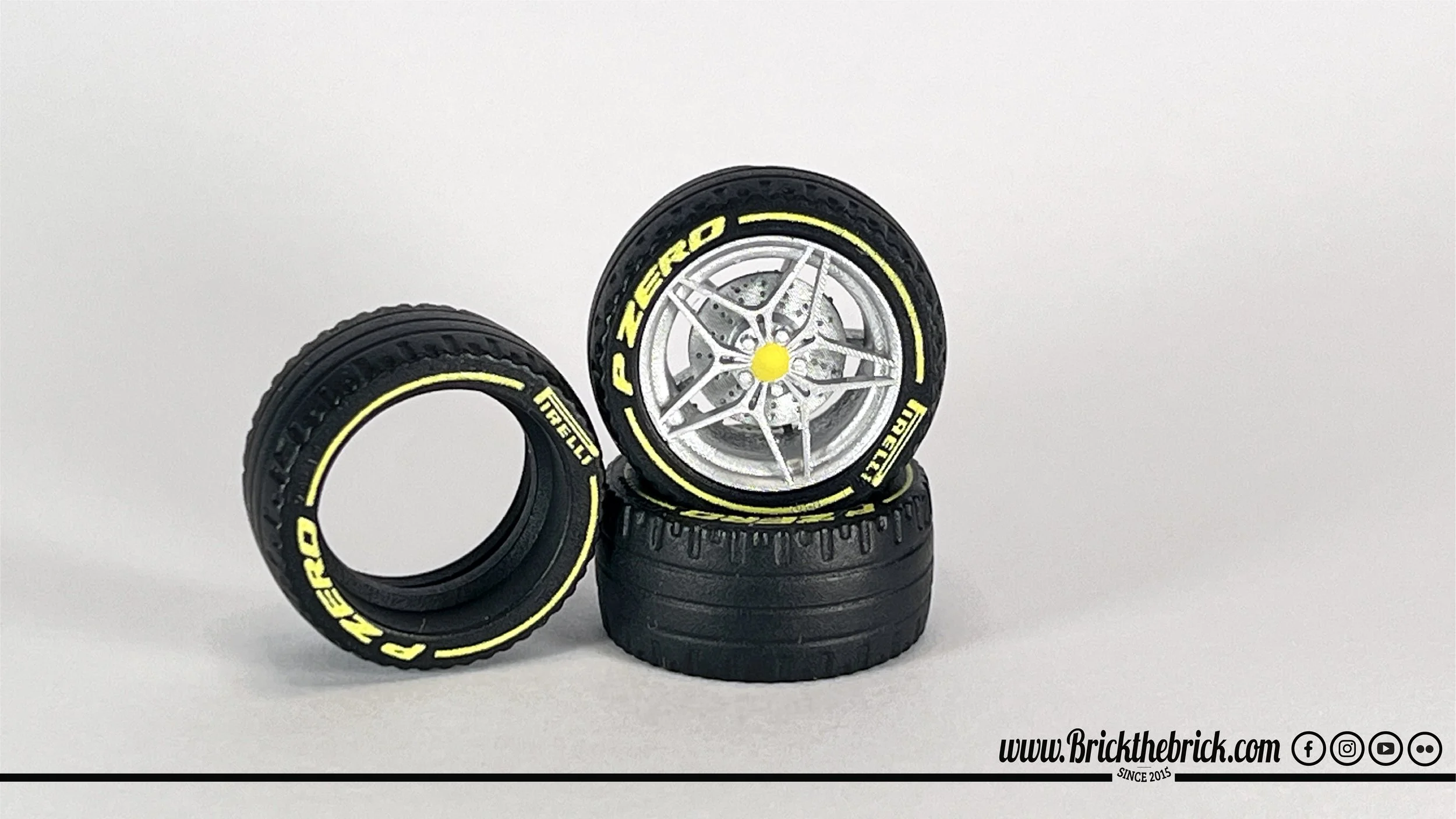 TIRE MICHELIN WHITE CITY SCALE — BricktheBrick