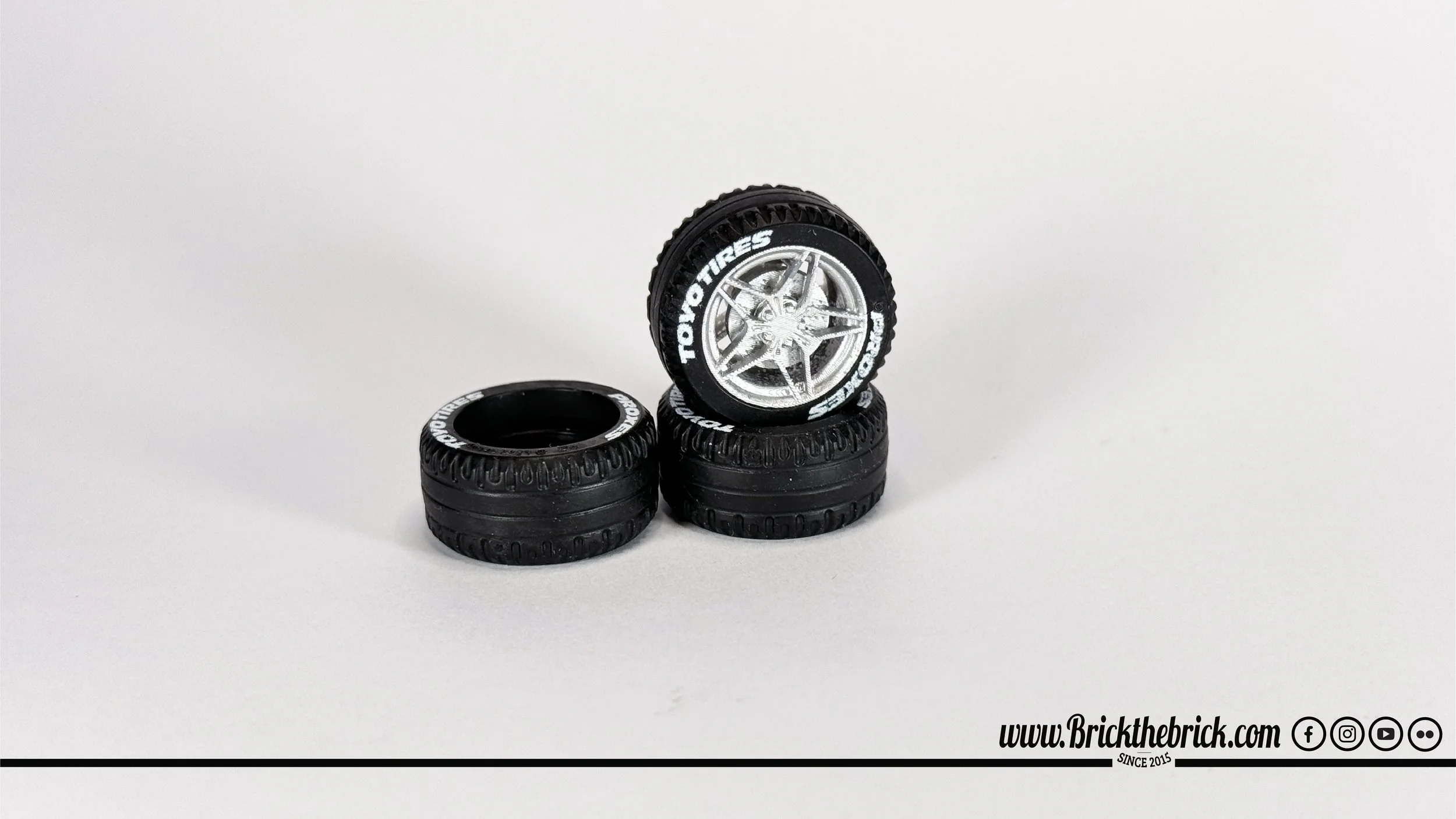 TIRE SLICK WIDER (F1 BACK TIRE) — BricktheBrick