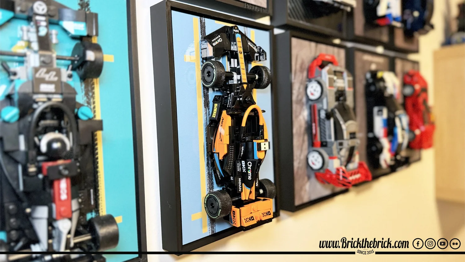 DISPLAY -FRAME / STAND FOR SPEED CHAMPIONS — BricktheBrick