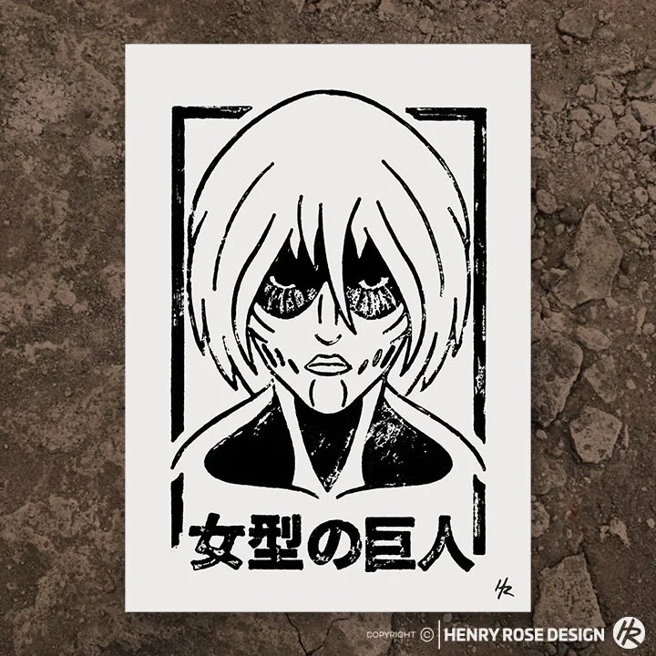 Attack On Titan Female Titan Drawing