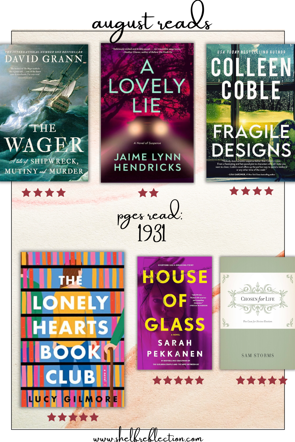 August Reads 2024- 6 Books I Read This Month by Brittany Shields ...