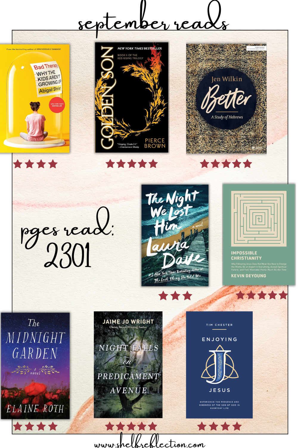 September Reads 2024: 8 Books I Read this Month by Brittany Shields ...