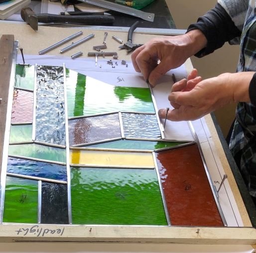 Learn leadlight and other glass art projects — Tudor Rose Glass Works