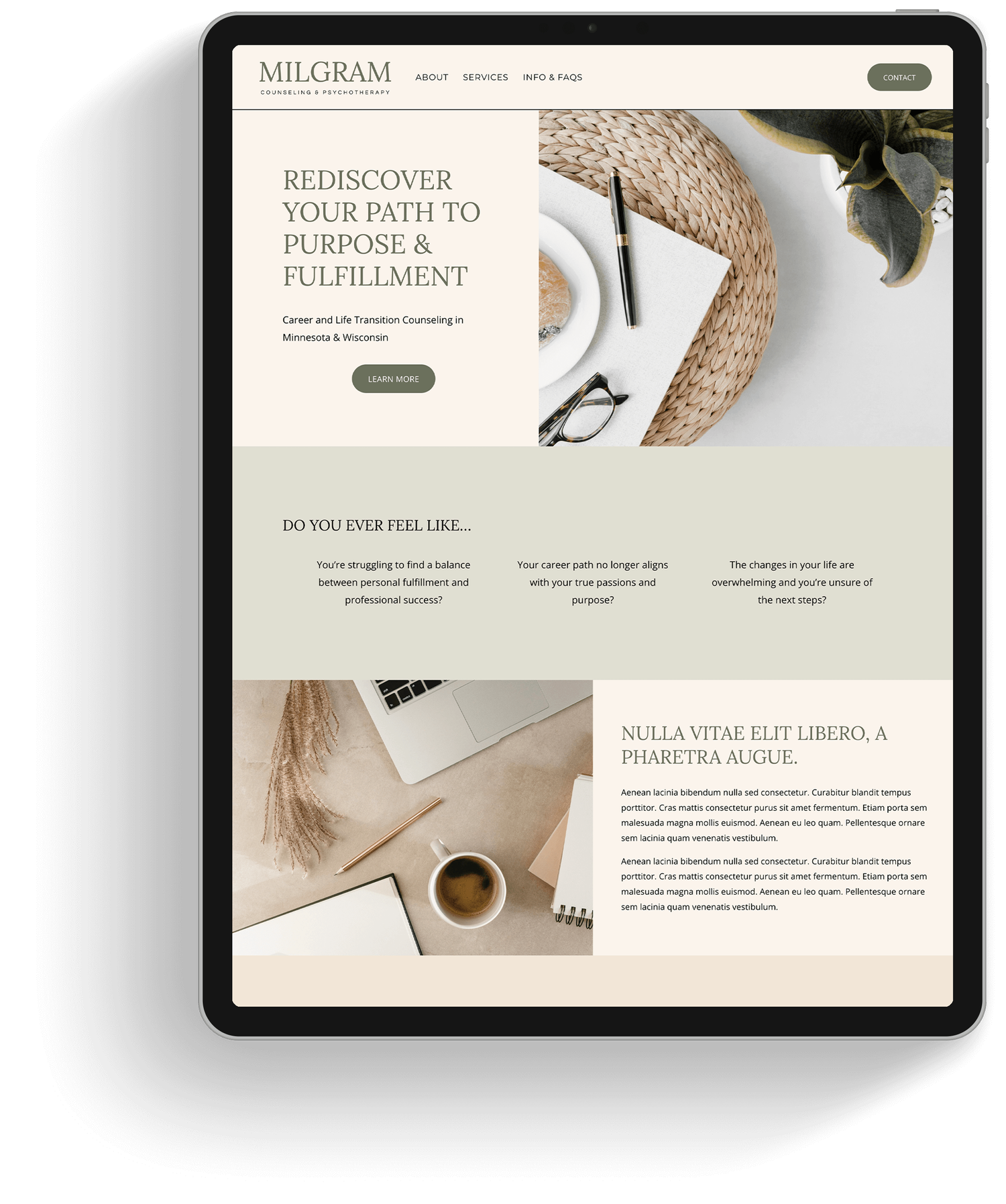 Milgram Template | Boost Your Online Presence — Therapist Site Toolbox