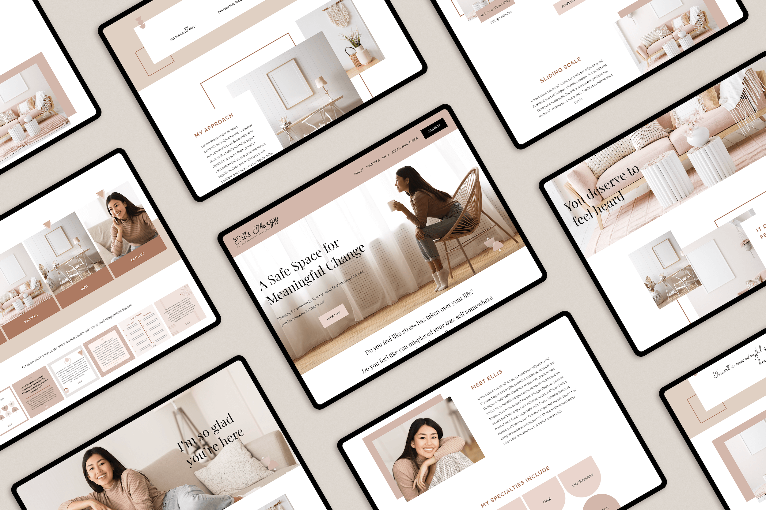 Ellis Template | Customize Your Website — Therapist Site Toolbox