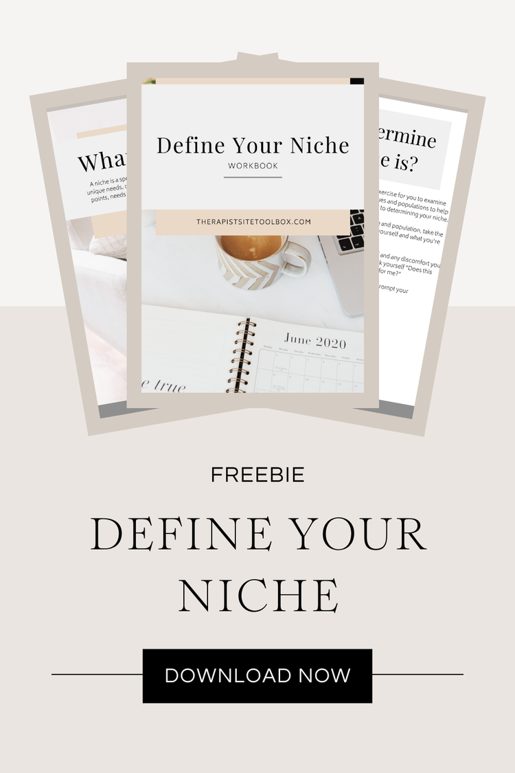 Why You Should Choose a Niche in Private Practice — Therapist Site Toolbox